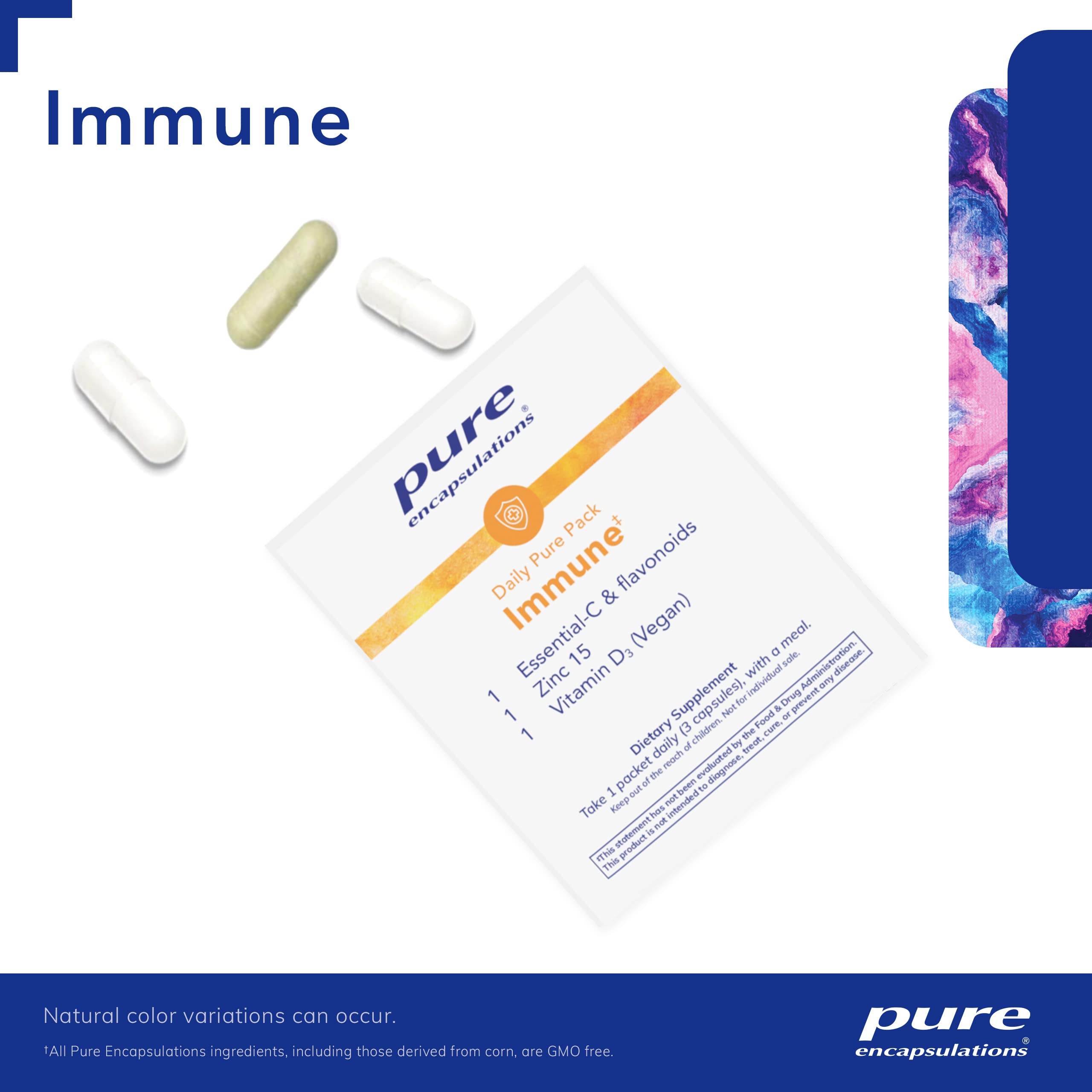convenient vitamin pack for health