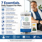 Convenient vitamin packets for men
