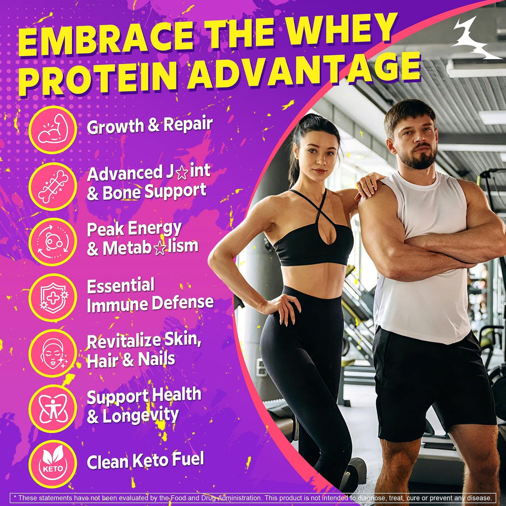 convenient whey protein gummies on-the-go