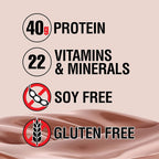 Convenient whey protein snack packets