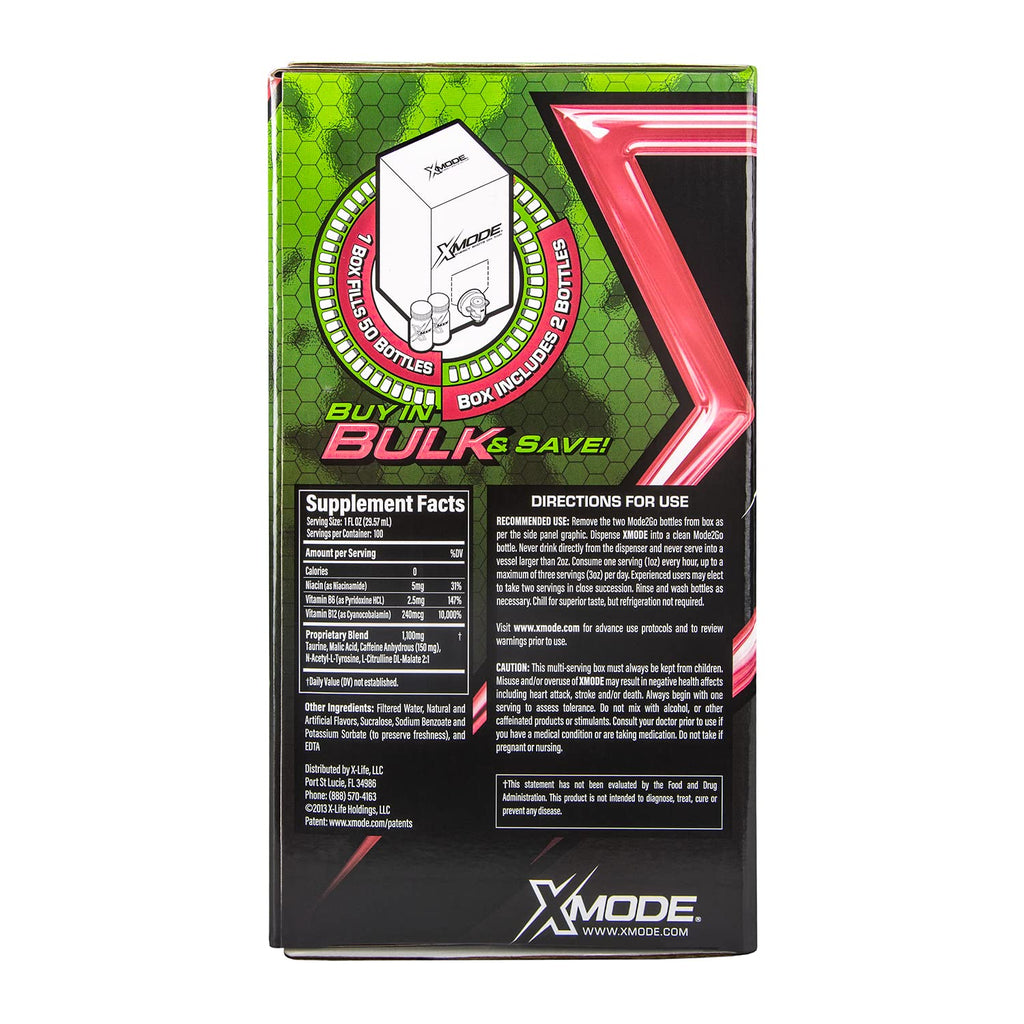 Convenient XMODE vitamin B12 on tap