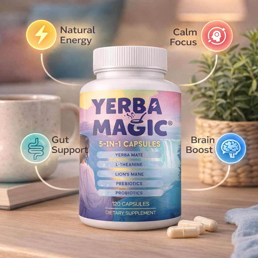 Convenient yerba mate supplement for busy lifestyles