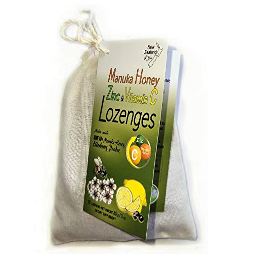 Convenient zinc lozenges for travel