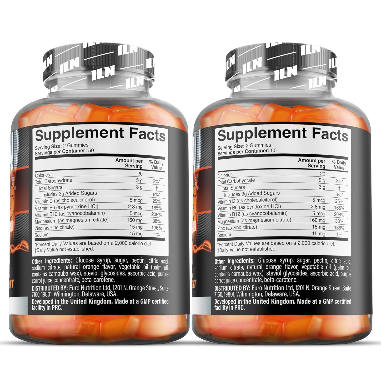 Convenient zinc magnesium supplement for adults