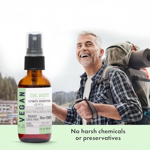 Convenient zinc mist for on-the-go