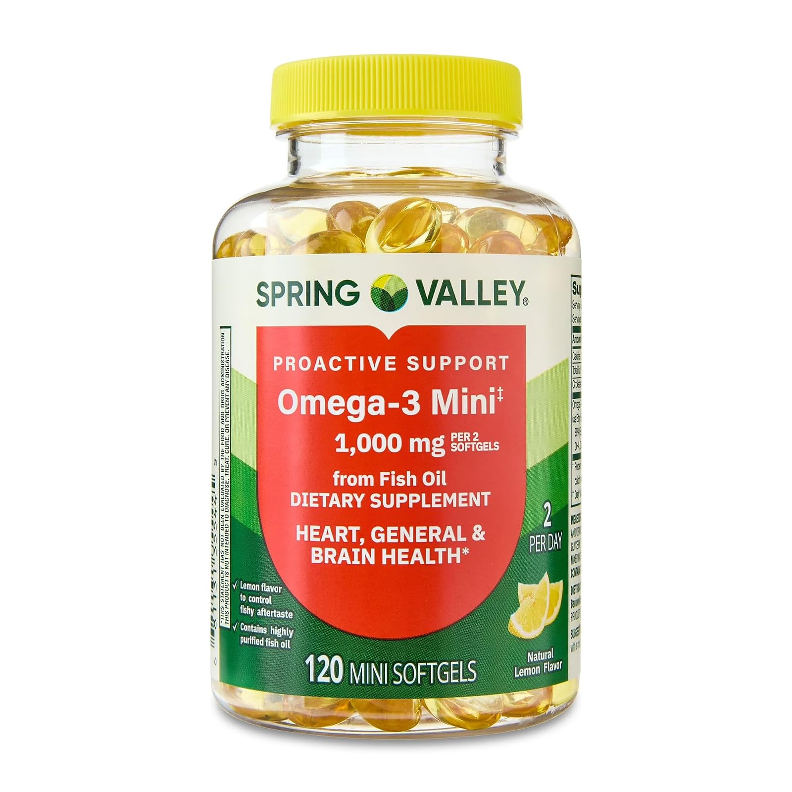 Convergence fish oil omega 3 softgels
