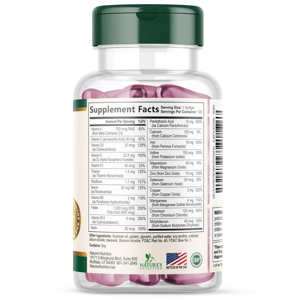 Conzace multivitamins for adult women