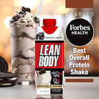 Cookies and cream protein drink