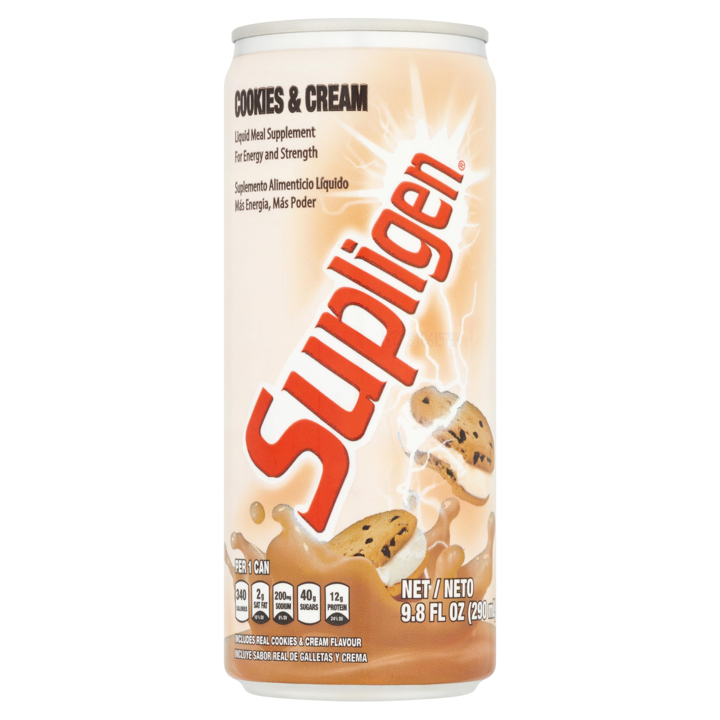 Cookies and Cream protein shake for energy