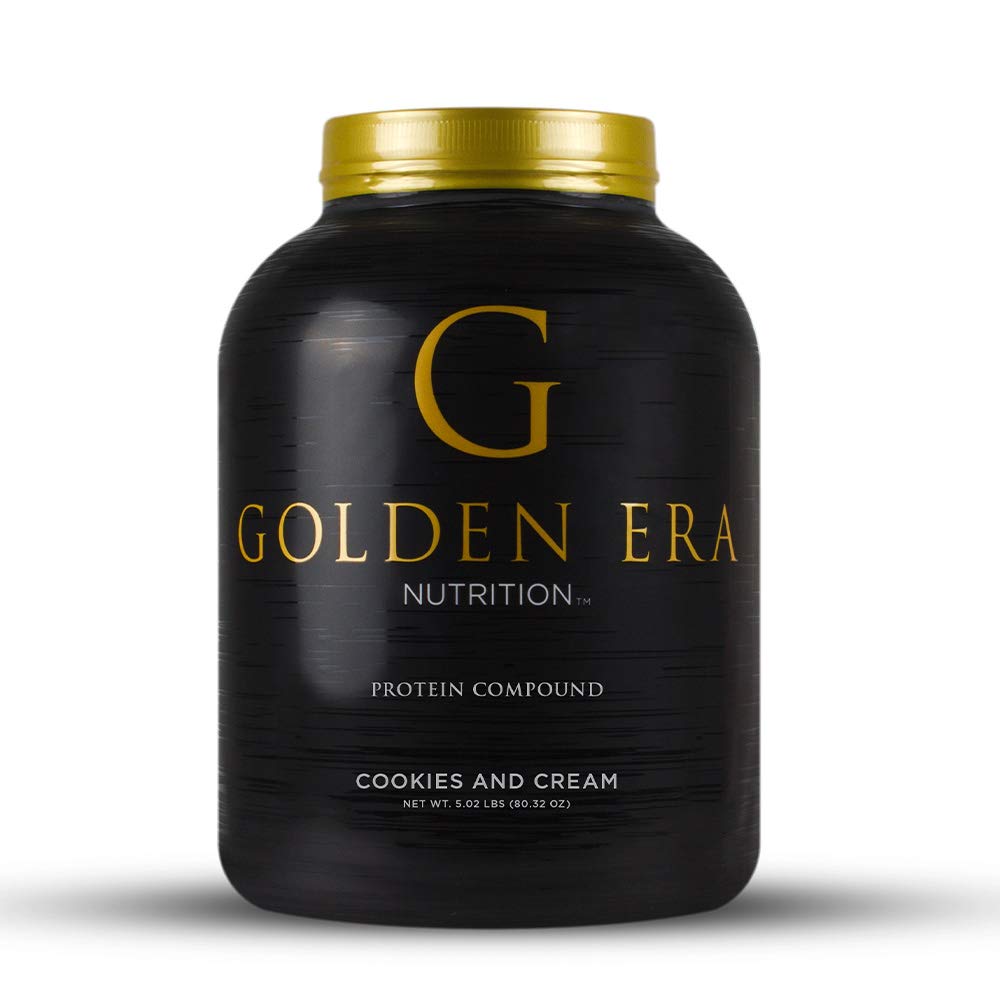 Cookies and cream whey protein powder