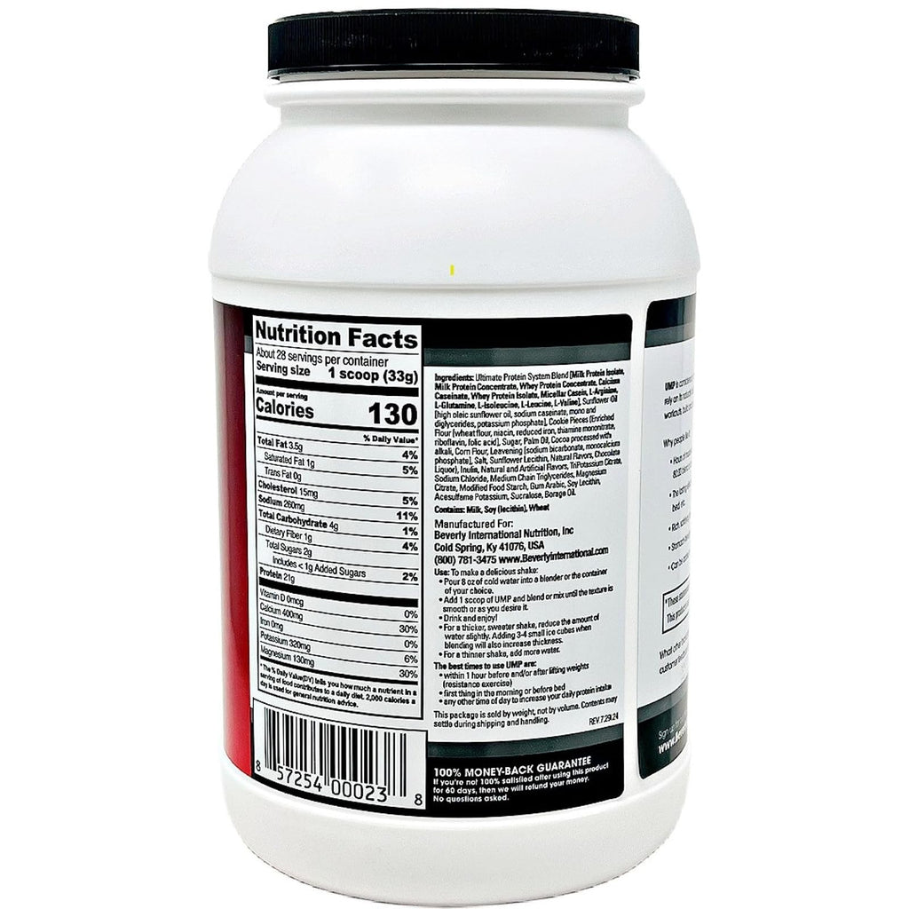 Cookies & Cream protein powder flavor