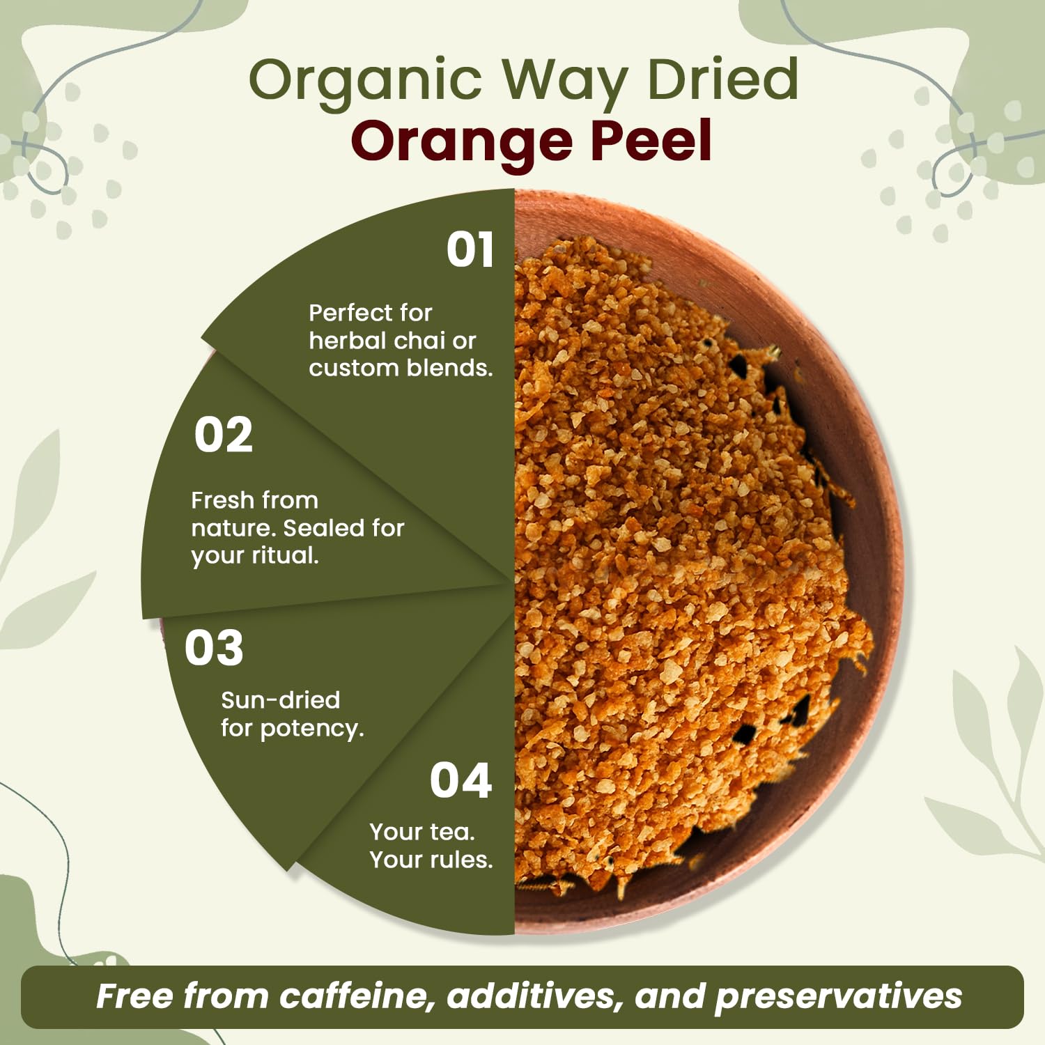 cooking with dried orange peel