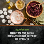 cooking with dried rose petals