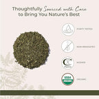 cooking with organic nettle leaf