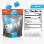 Cool Blue Gatorade chews 100 calories