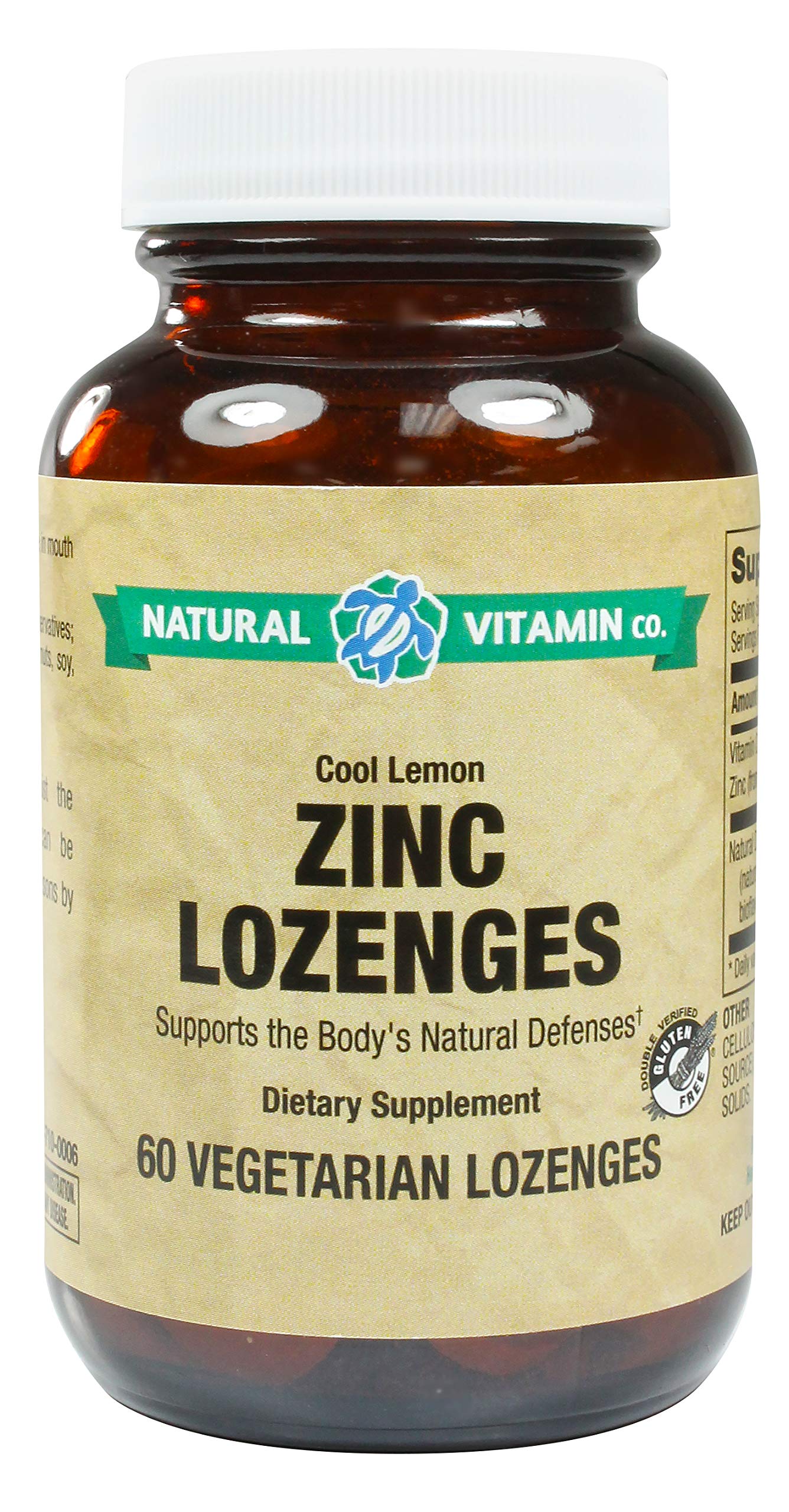 cool lemon zinc lozenges