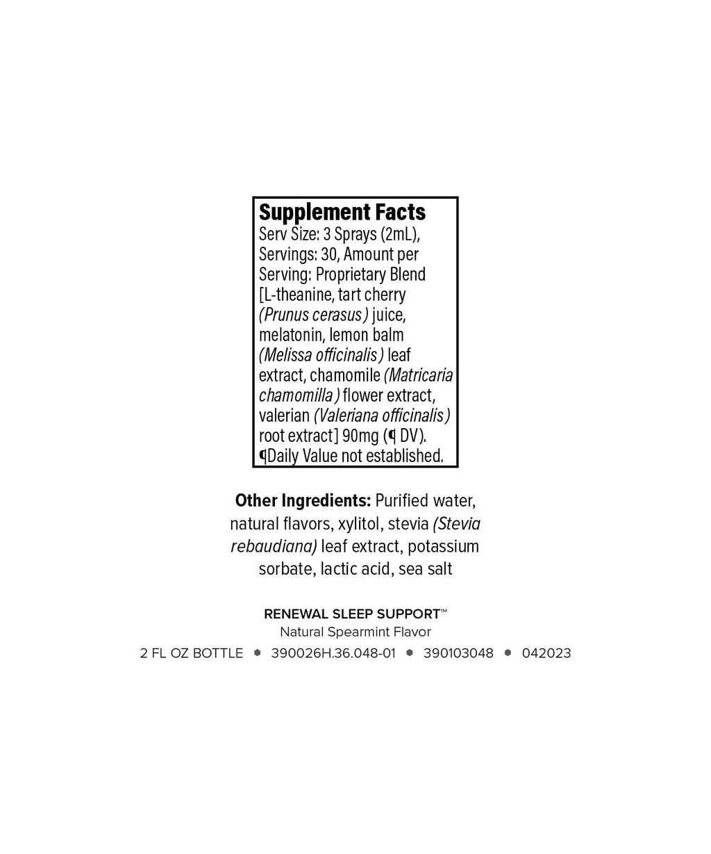 Cool spearmint melatonin spray benefits