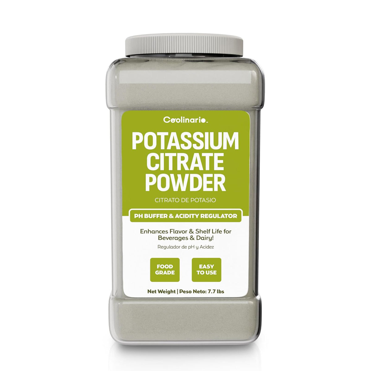 Coolinario potassium citrate powder for hydration