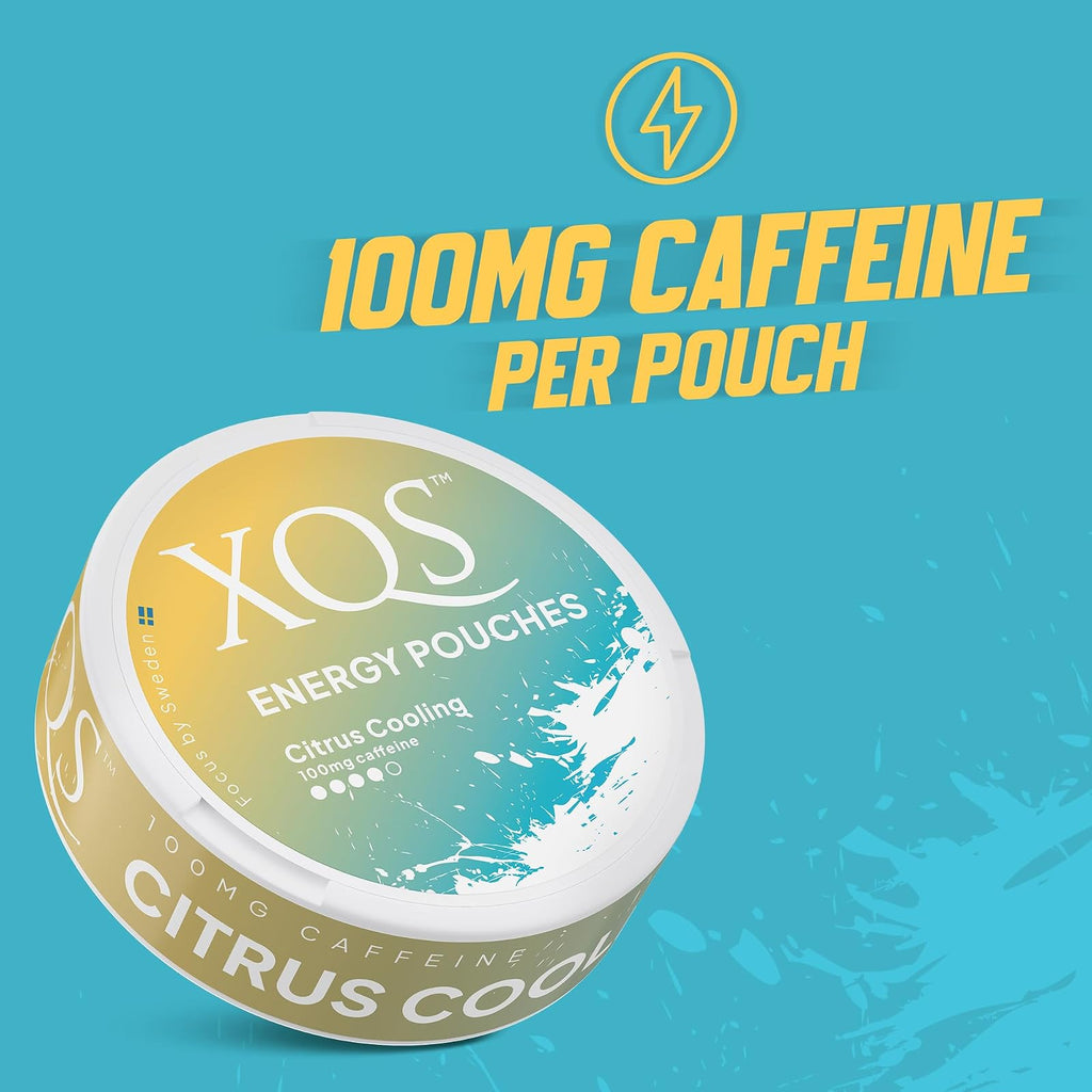 cooling citrus caffeine pouches 100 mg