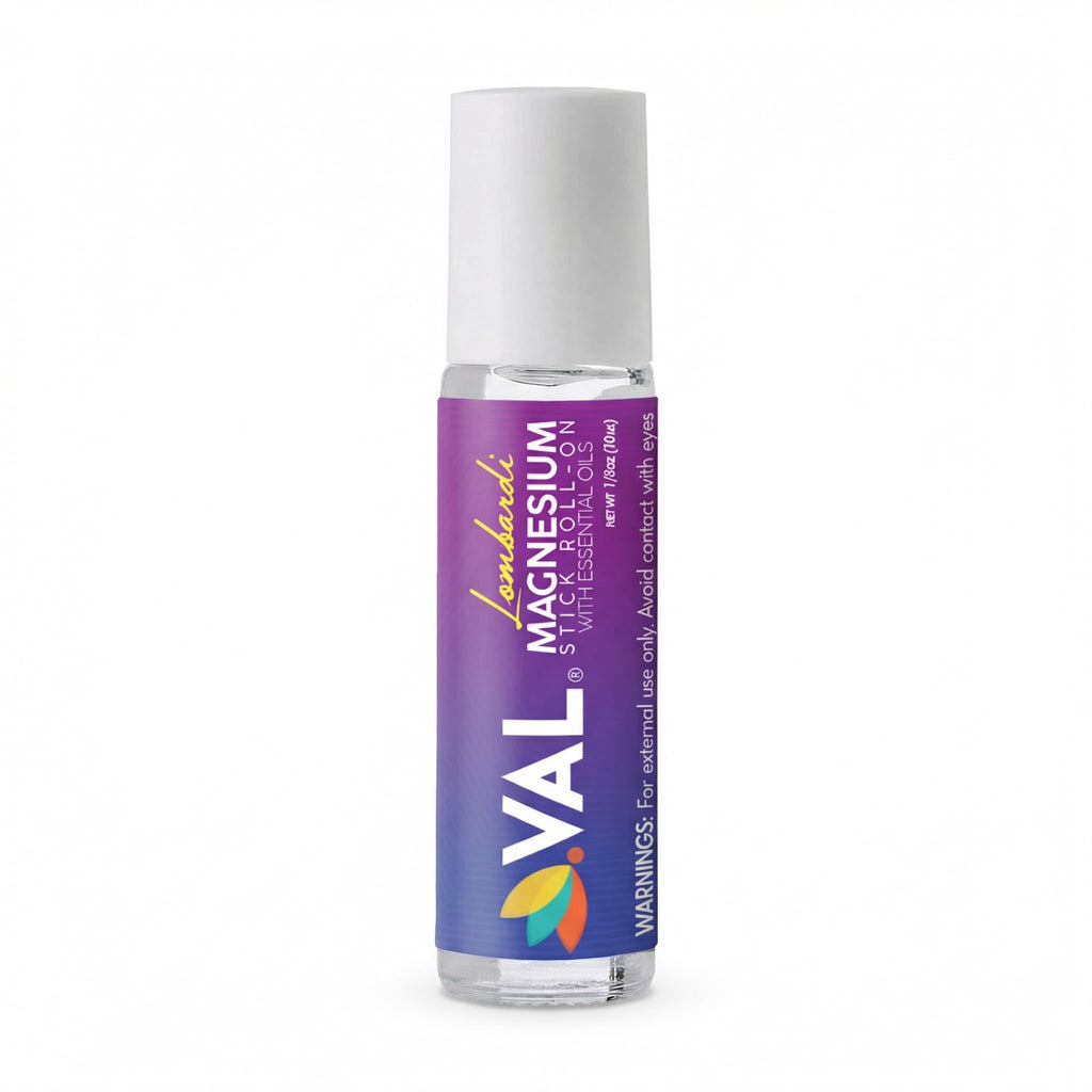 cooling magnesium roll-on for headaches
