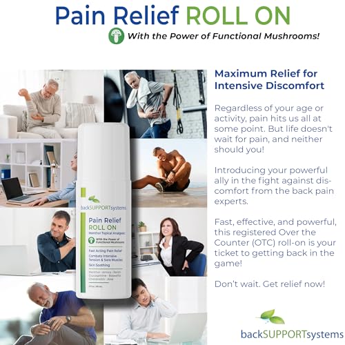 Cooling menthol for muscle tension