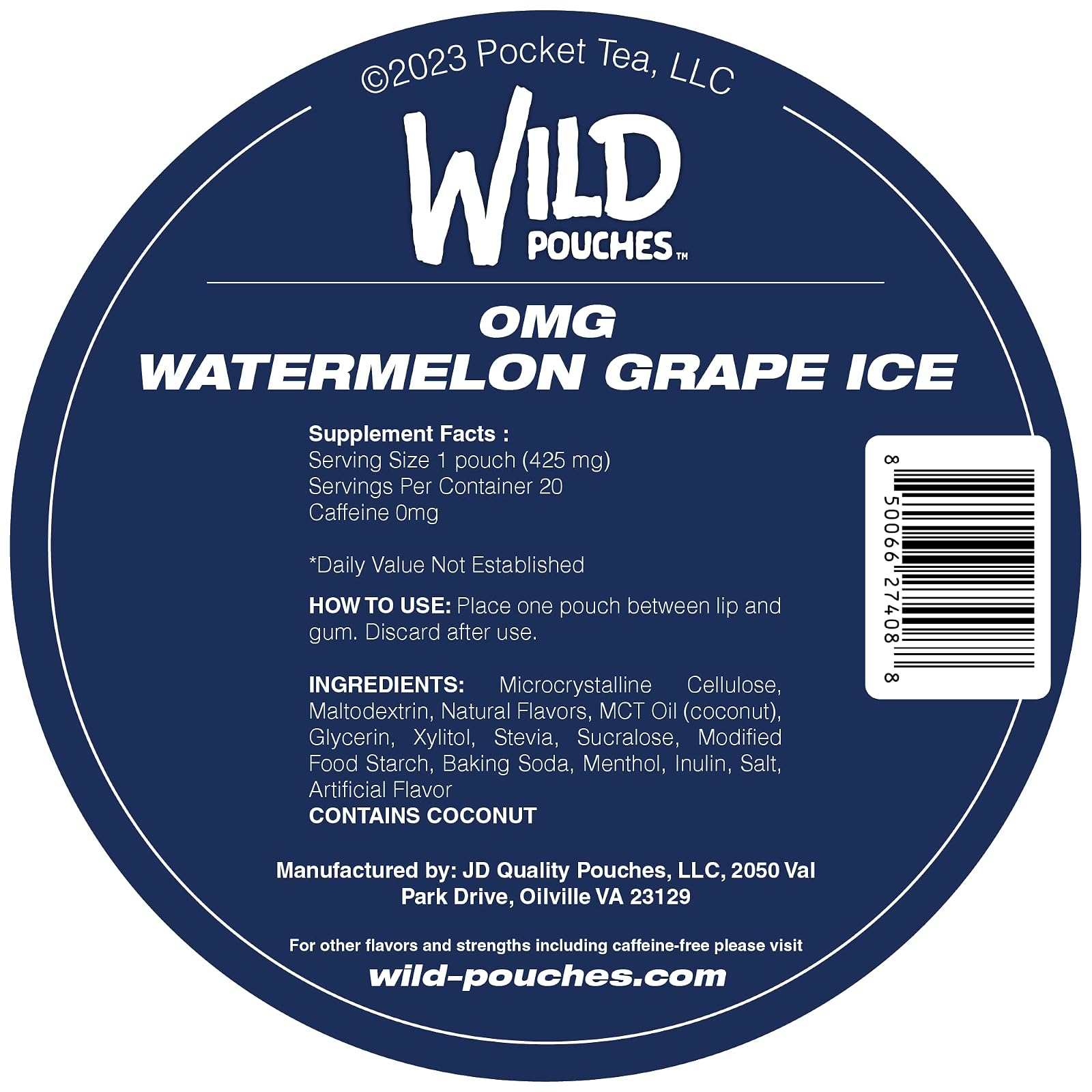 cooling watermelon grape pouches