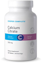 Cooper Complete calcium citrate tablets