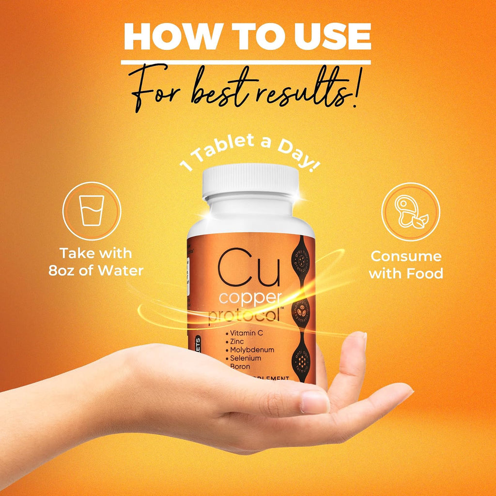 Copper 2 mg for energy boost