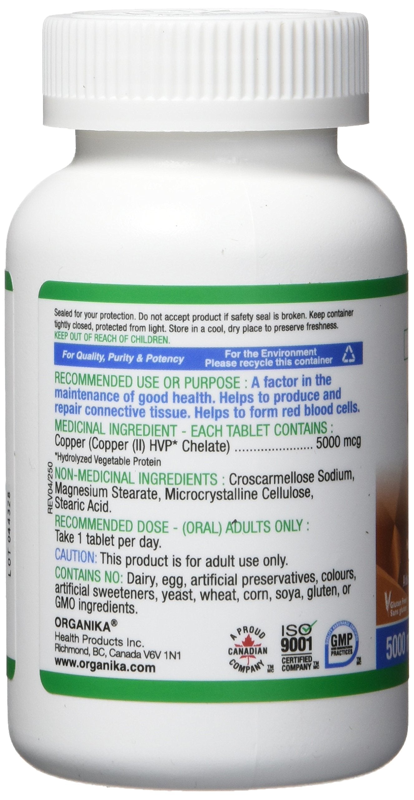 copper chelate for optimal absorption