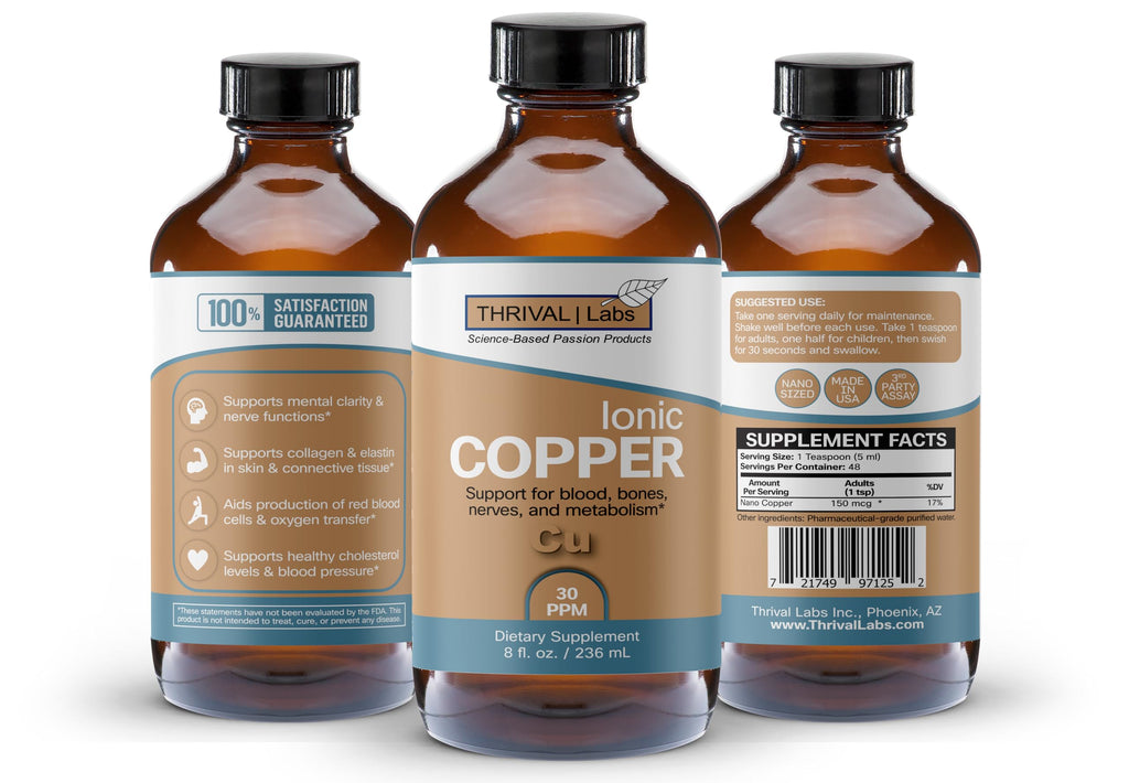 copper drops for improved health and energy