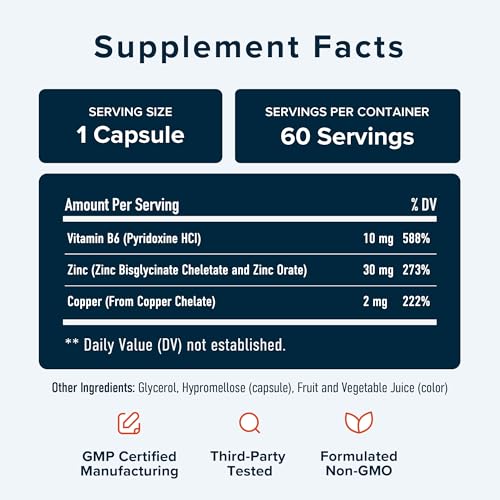 Copper enriched zinc capsules