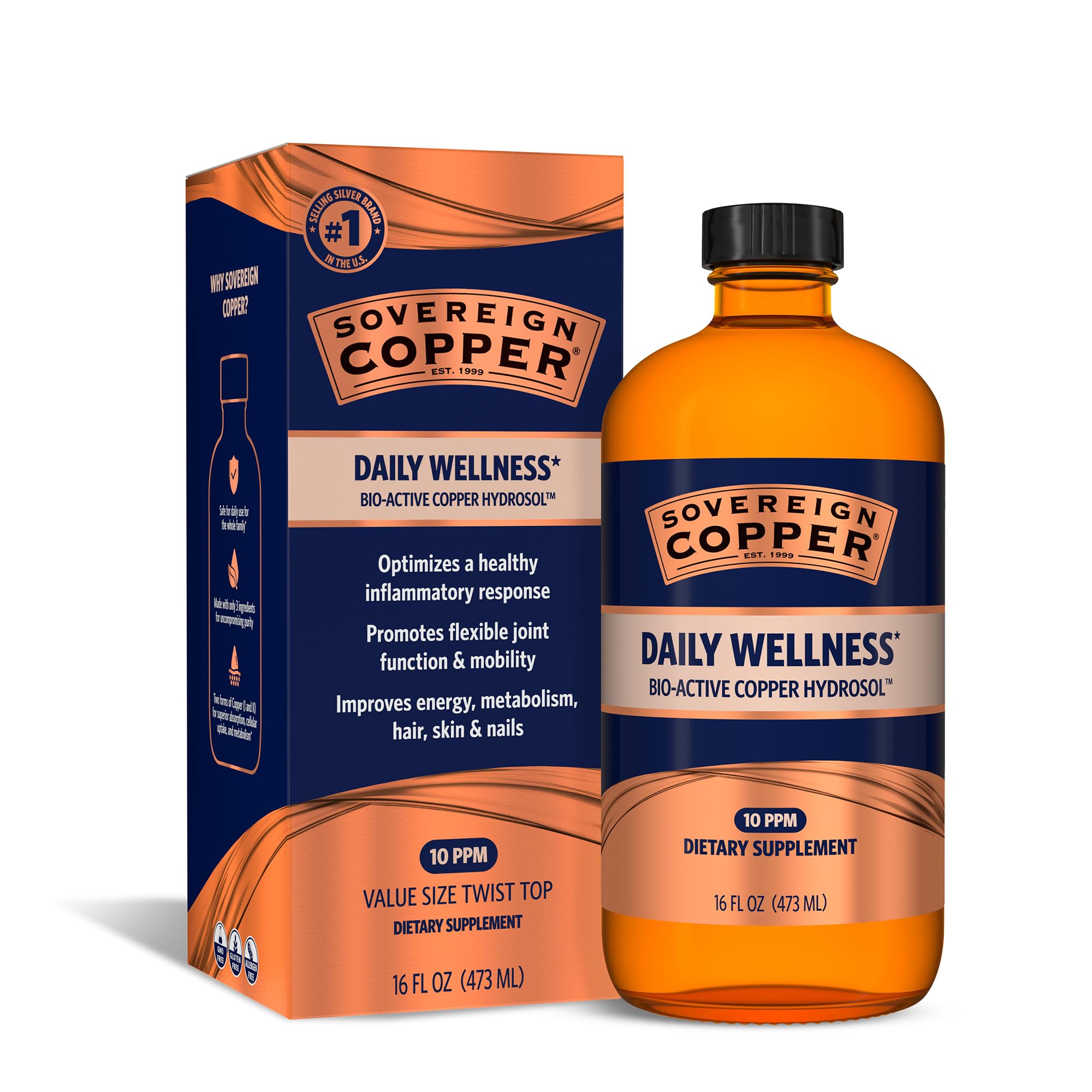 copper hydrosol supplement for health