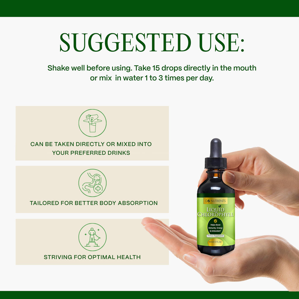 copper-infused chlorophyll for vitality