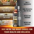 Copper-infused chlorophyll for vitality