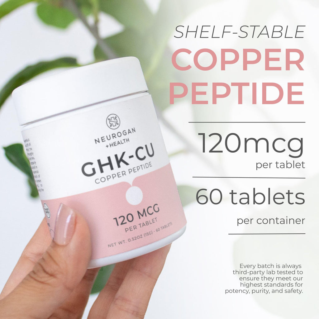 Copper peptide tablets for immune support