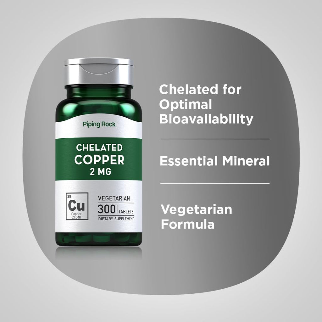 Copper tablets for immune health