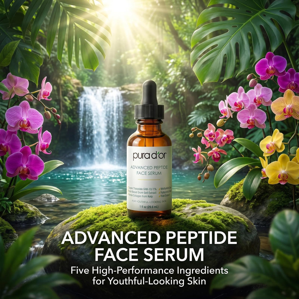 Copper tripeptide serum for youthful skin