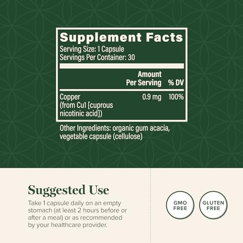 copper vitamins for cell support