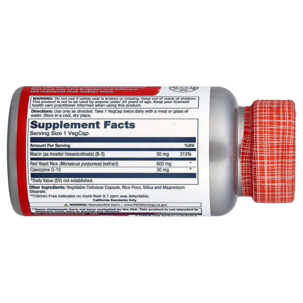 CoQ-10 enriched red yeast rice