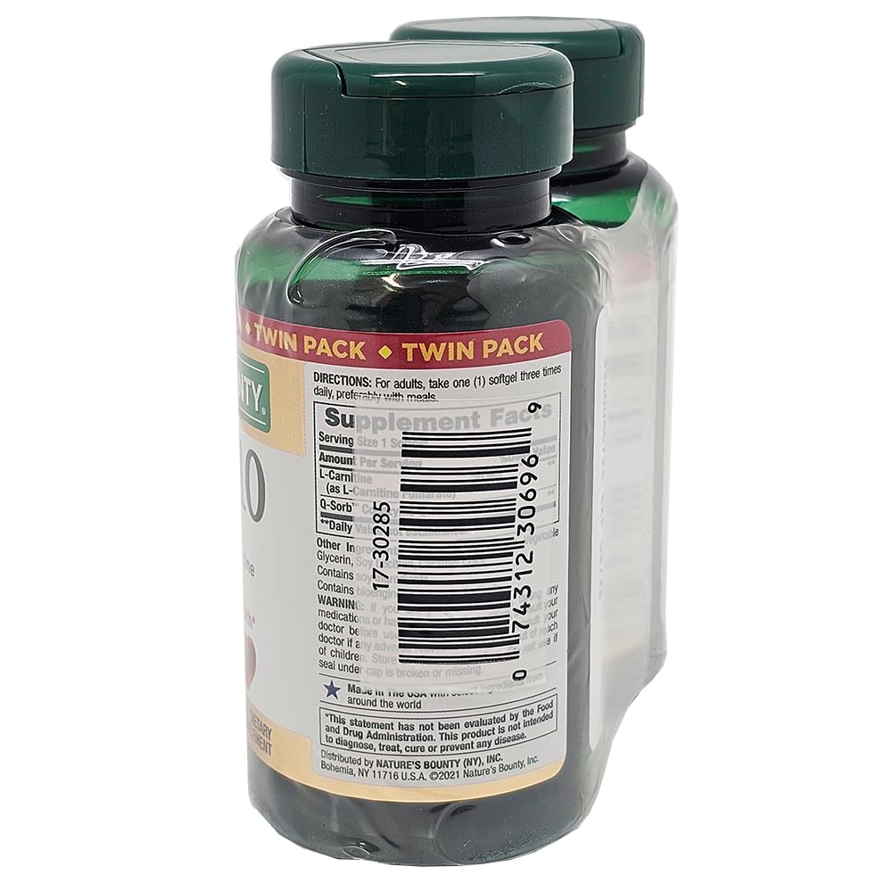 CoQ10 100 mg antioxidant support supplement