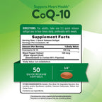 CoQ10 100 mg for heart health