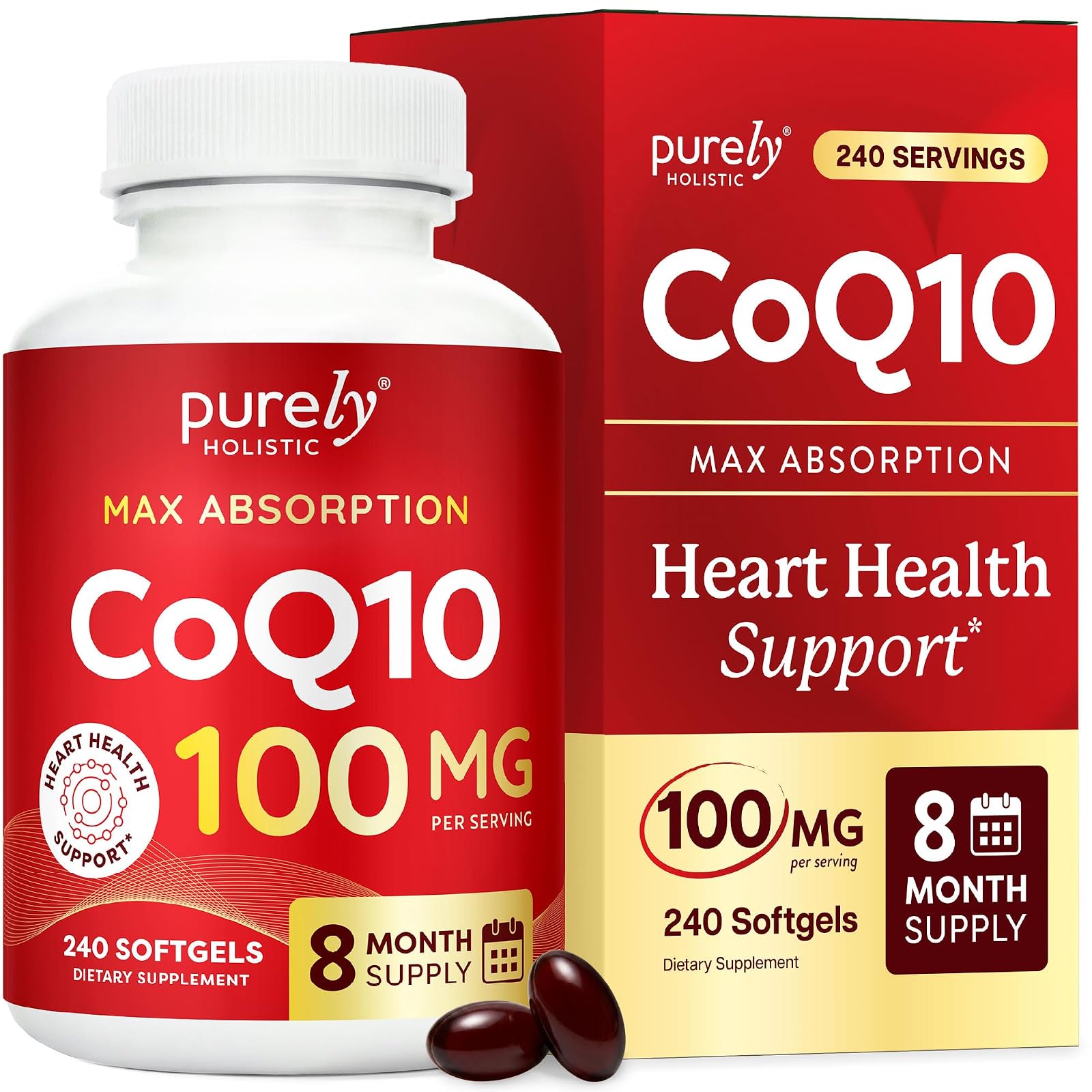 coq10 100 mg softgels for energy