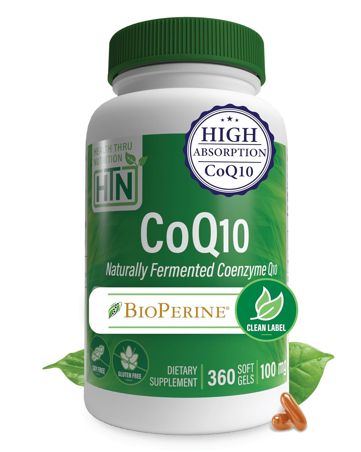 coq10 100 mg softgels for energy