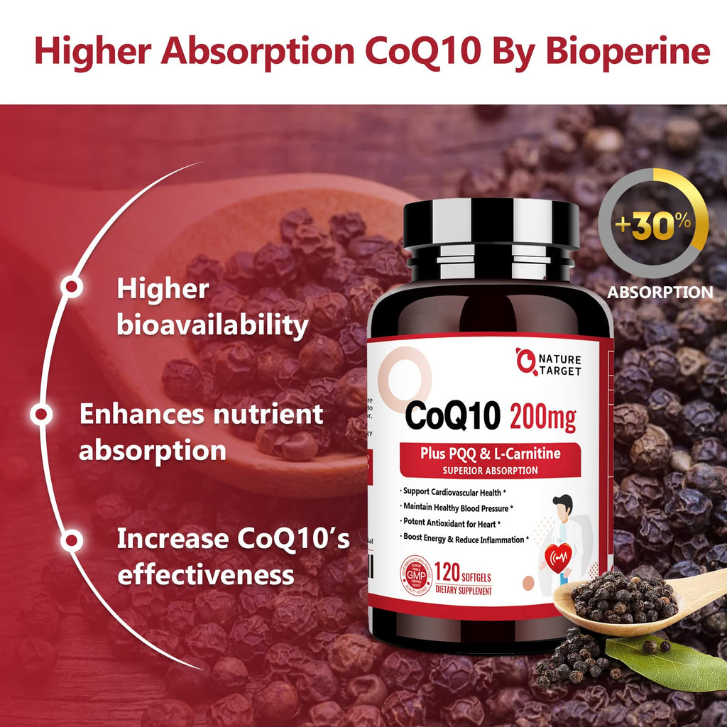 coq10 200 mg for overall wellness