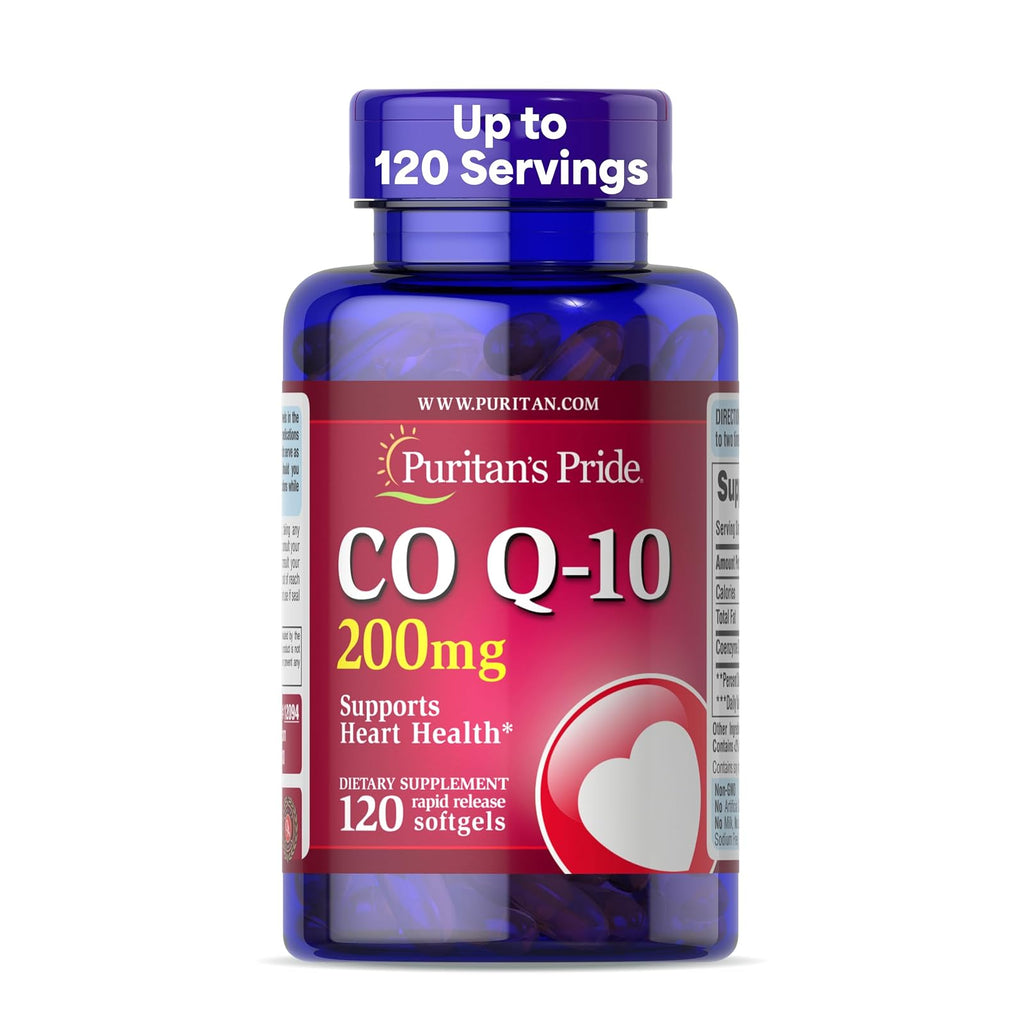 coq10 200 mg softgels for energy