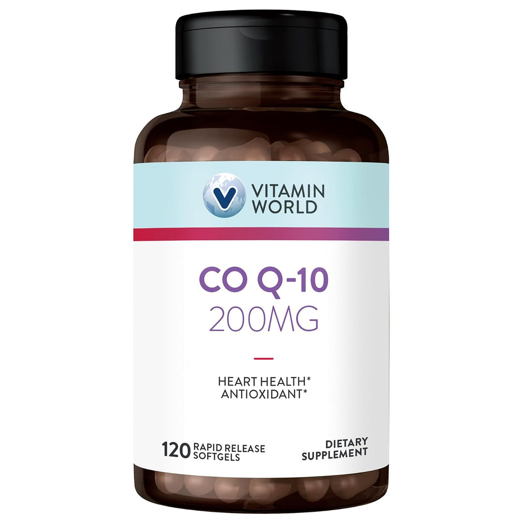 coq10 200 mg softgels for energy