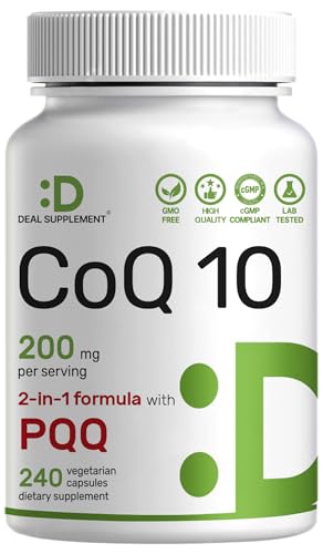 coq10 200 mg veggie capsules
