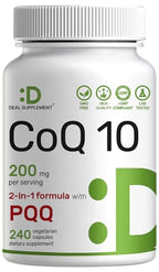 coq10 200 mg veggie capsules
