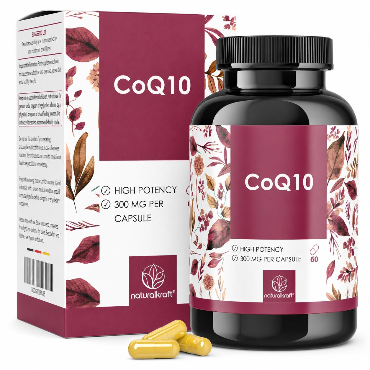 CoQ10 300 mg vegan capsules