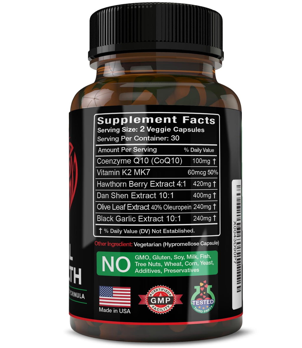 CoQ10 and hawthorn for energy boost